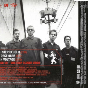 Linkin Park One Step Close CD - Etsy