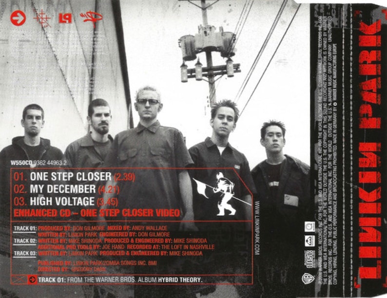Linkin Park One Step Close CD - Etsy