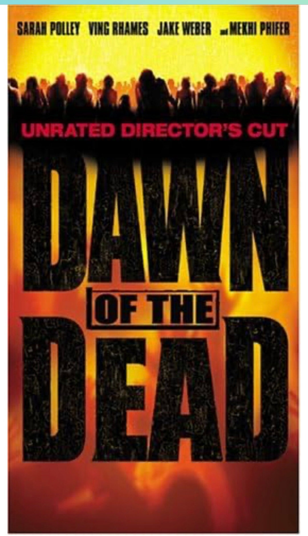 Dawn of the Dead Unrated Directors Cut VHS - Etsy