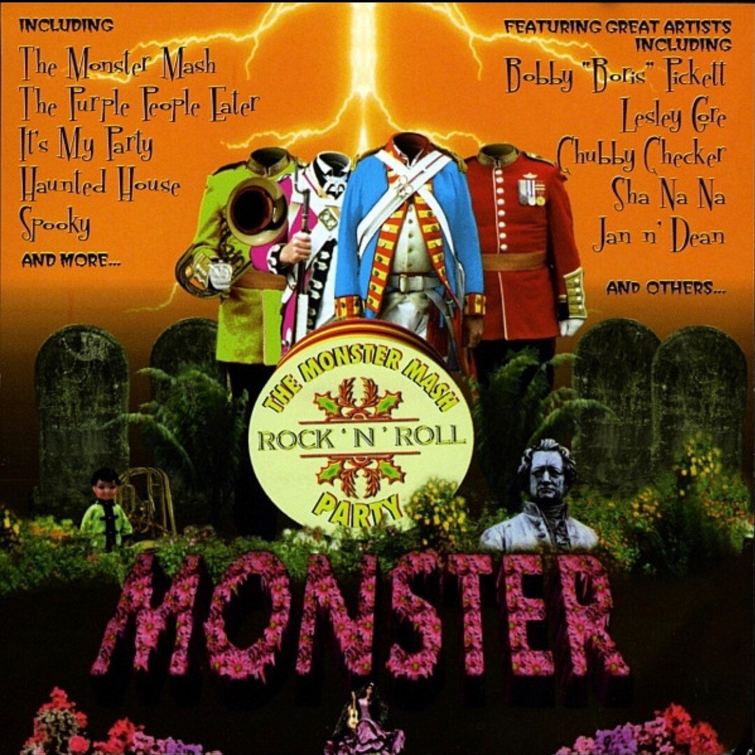 The Monster Mash Rock N Roll Party Cassette - Etsy