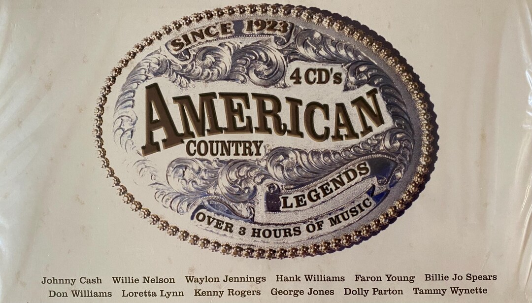 American Country Legends CD Boxset SEALED - Etsy