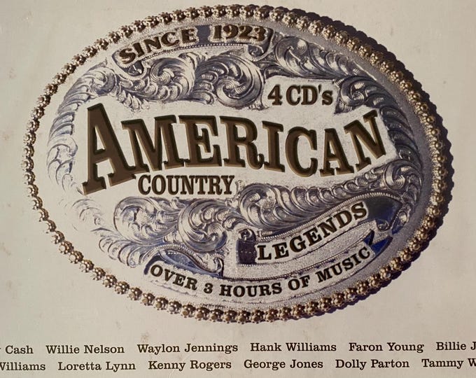American Country Legends CD Boxset SEALED - Etsy