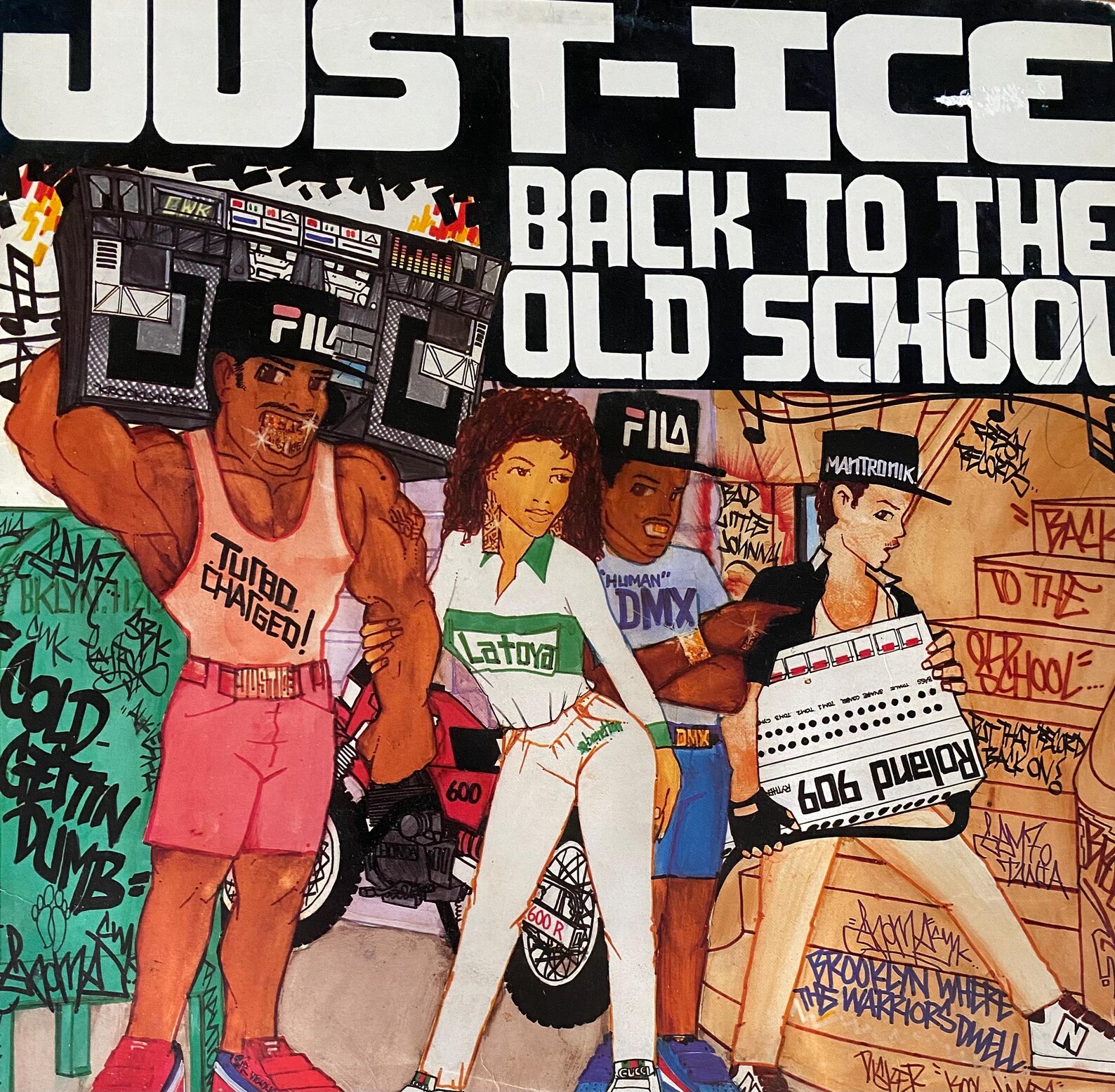 Just-ice Back to the Old School LP DMX 1986 - Etsy