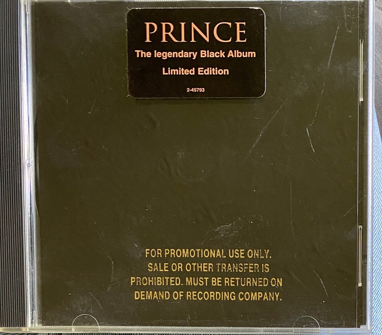 Prince Black Album Cover