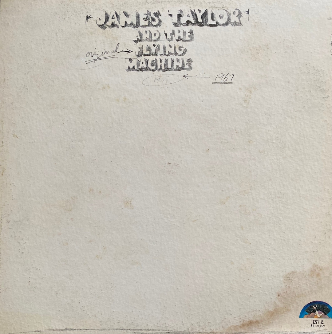 James Taylor and the Original Flying Machine 1967 LP - Etsy