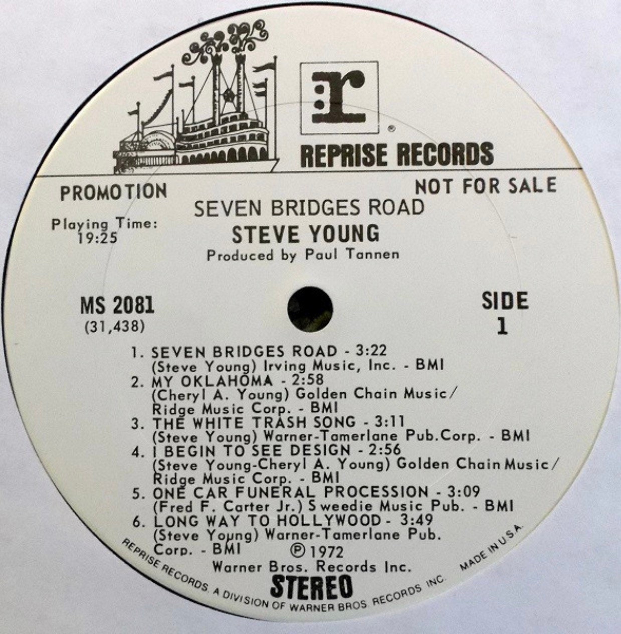 Steve Young Seven Bridges Road