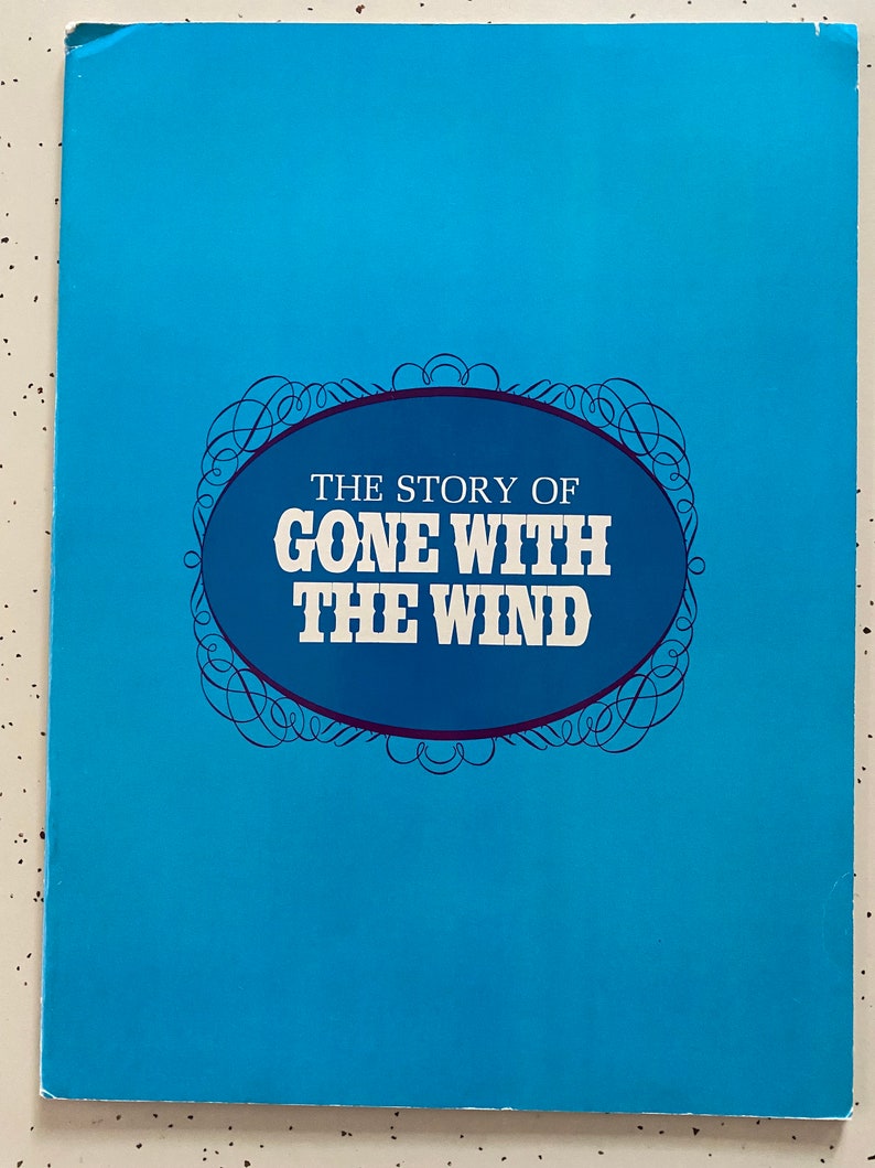 1967 Gone With the Wind Souvenir Booklet & Press Kit - Etsy