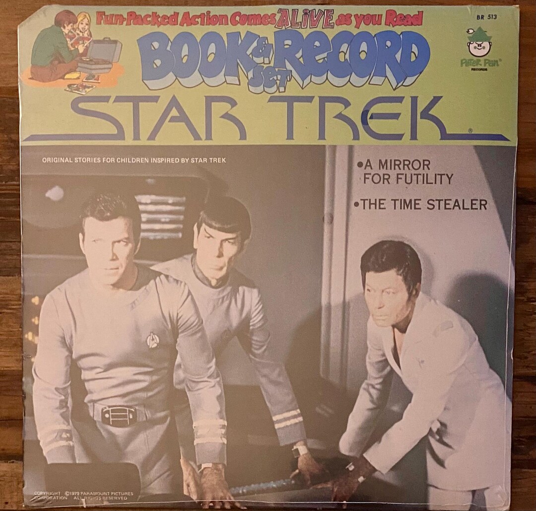 Star Trek Book and Record Set - A Mirror for Futility / the Time ...