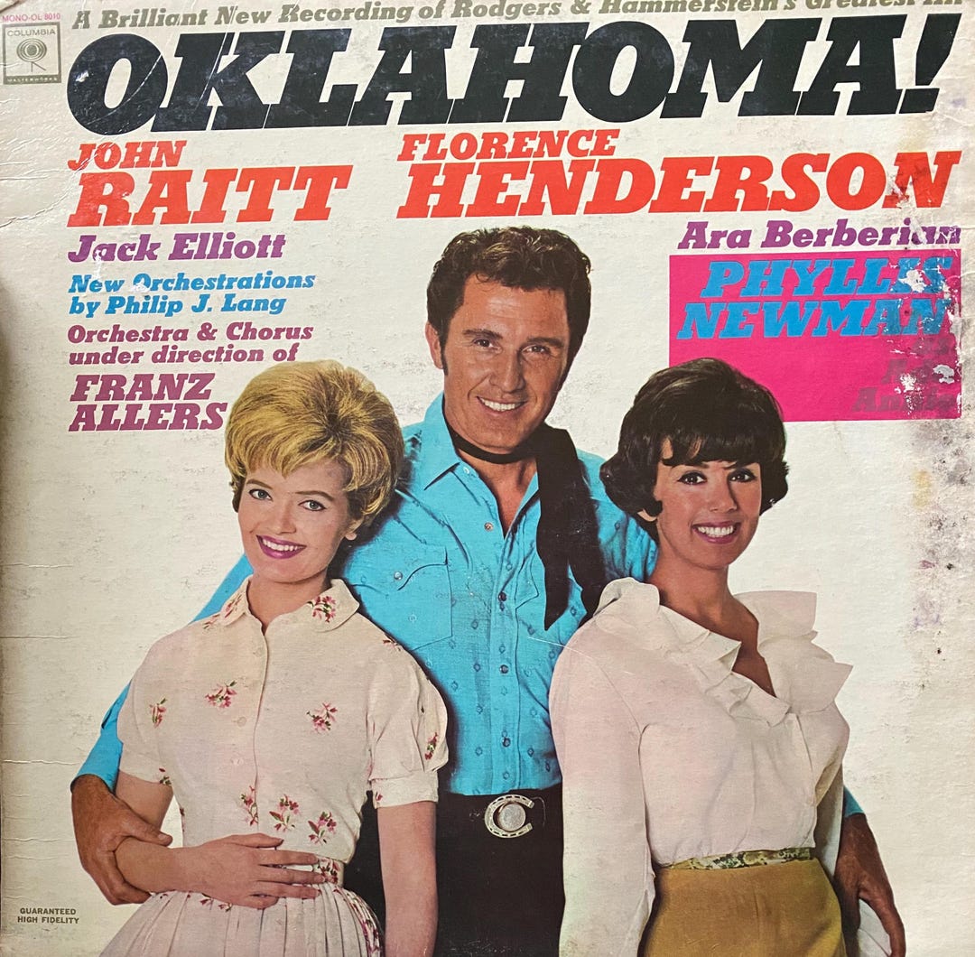 Oklahoma! LP Florence Henderson - Etsy