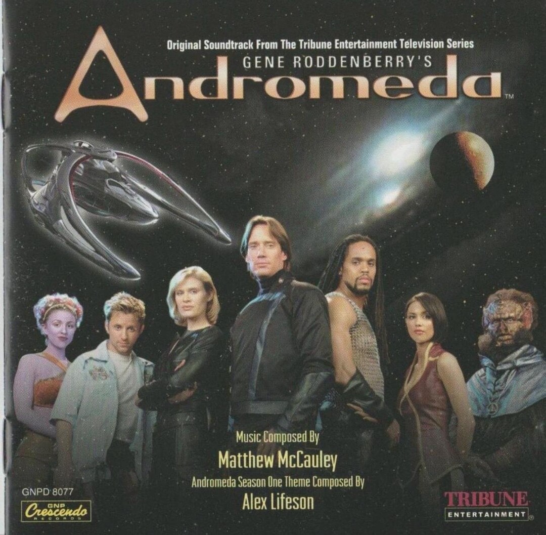 Gene Roddenberry's Andromeda Original Soundtrack CD - Etsy