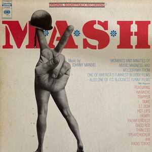 MASH Soundtrack LP - Etsy