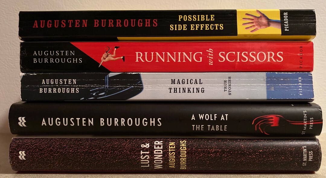 Augusten Burroughs Book Lot - Etsy