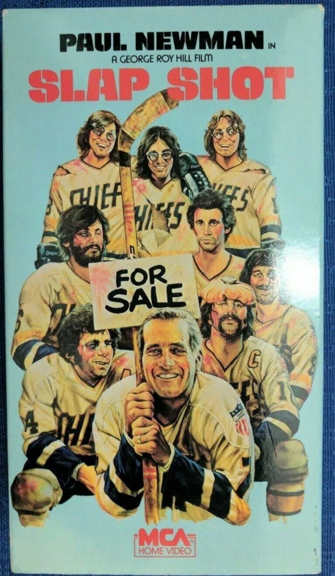 Slap Shot VHS Paul Newman - Etsy