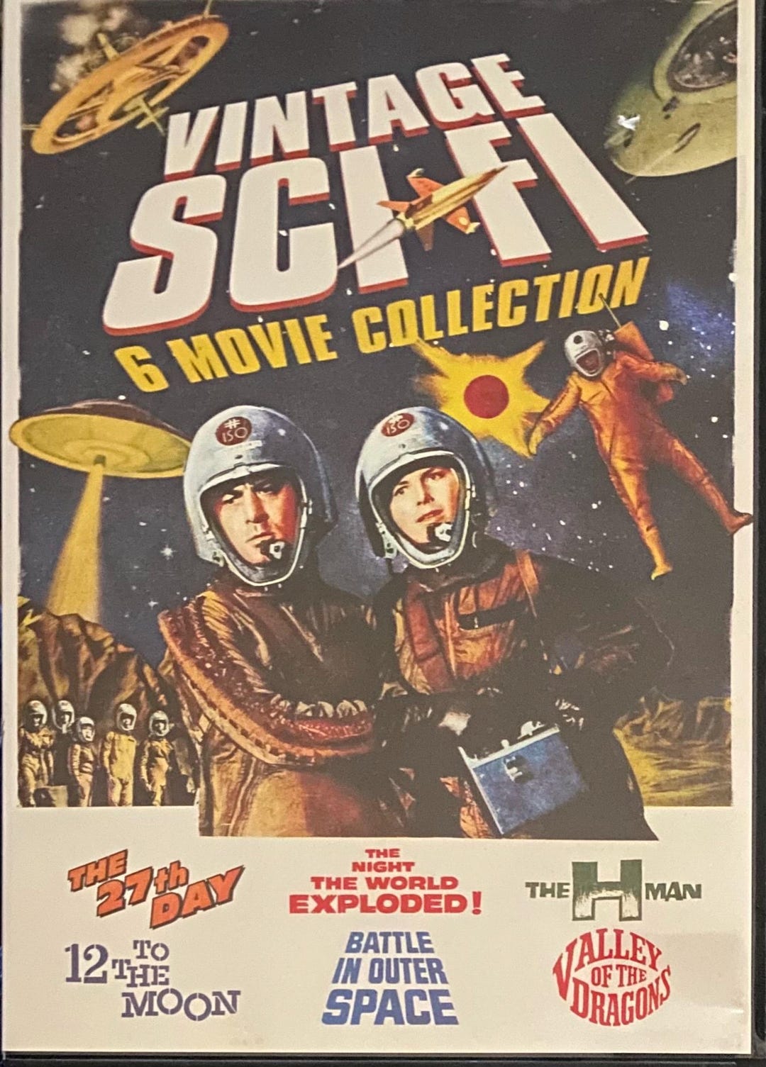 Vintage Sci-fi 6 Movie Collection DVD - Etsy