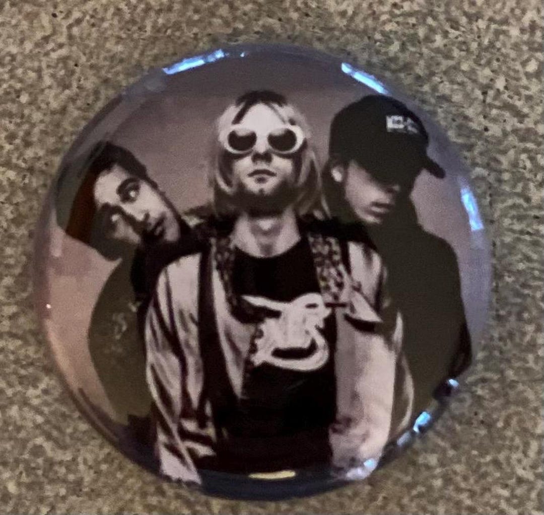 Nirvana Pin - Etsy