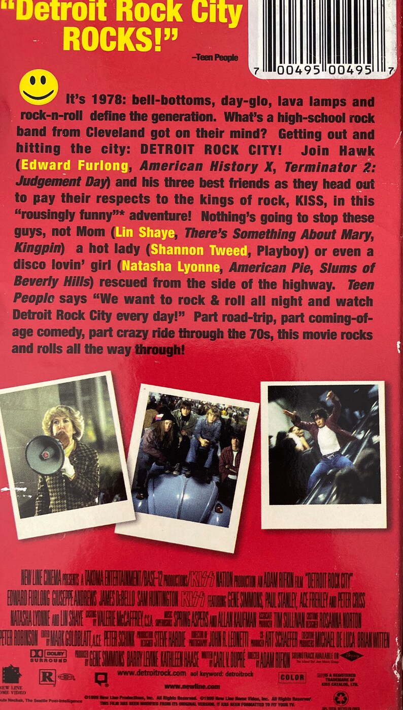 Detroit Rock City VHS - Etsy