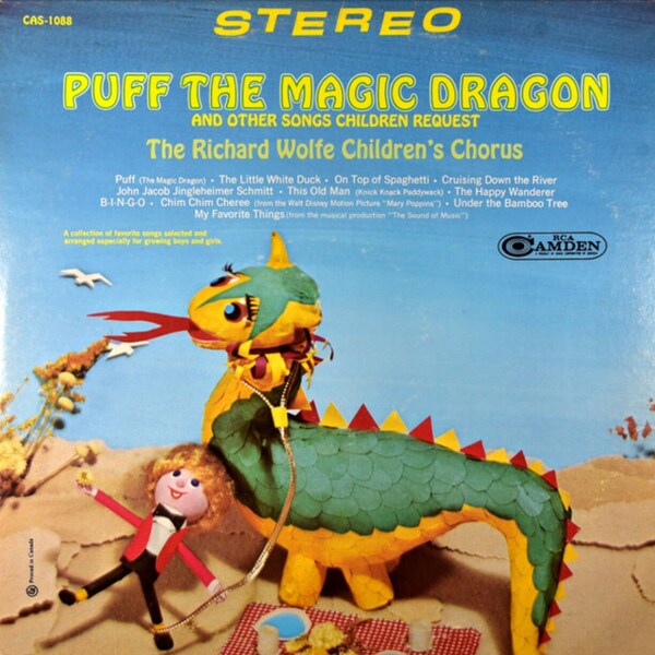 Puff Magic Dragon - Etsy