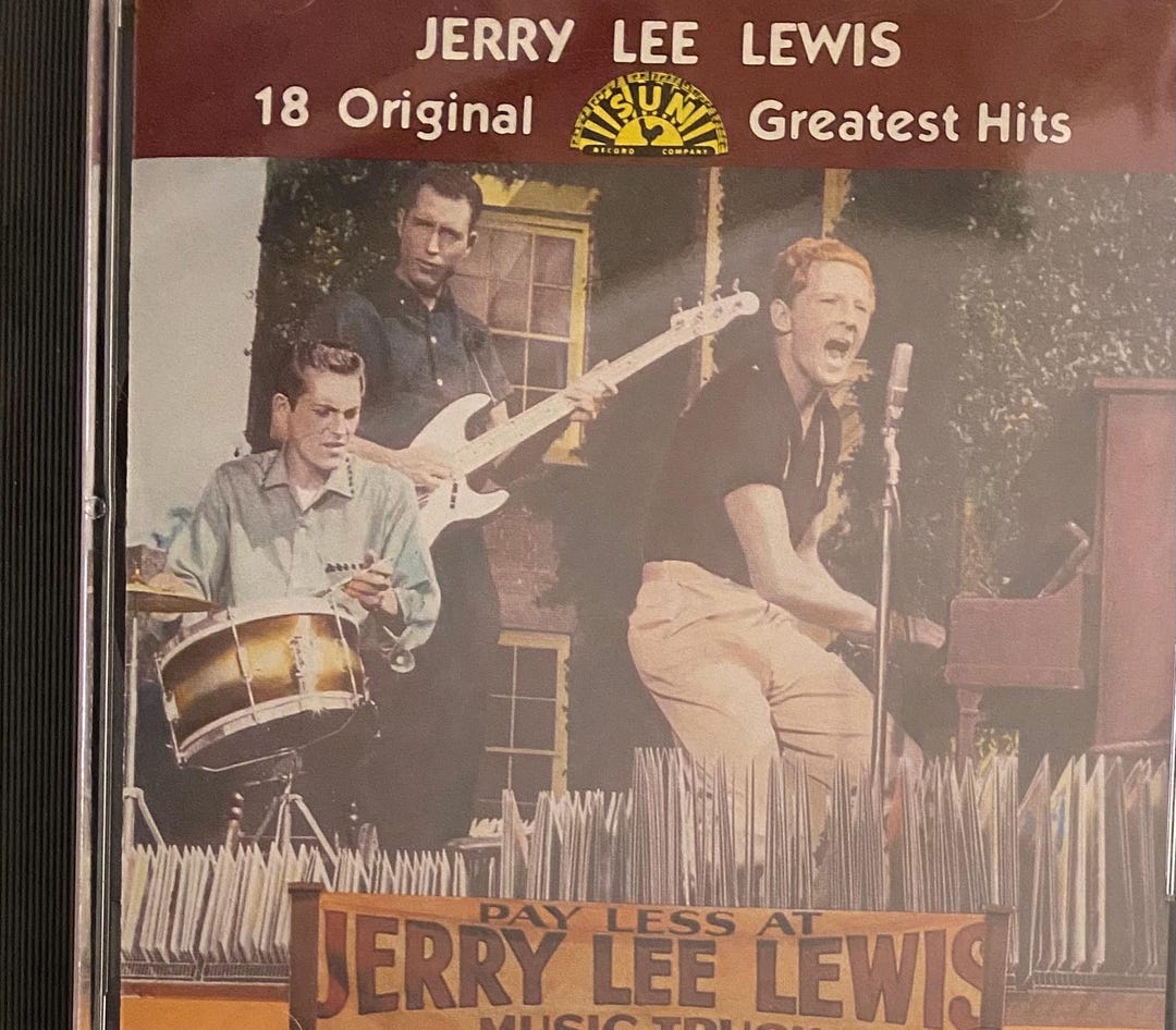 Jerry Lee Lewis 18 Original Sun Greatest Hits CD - Etsy