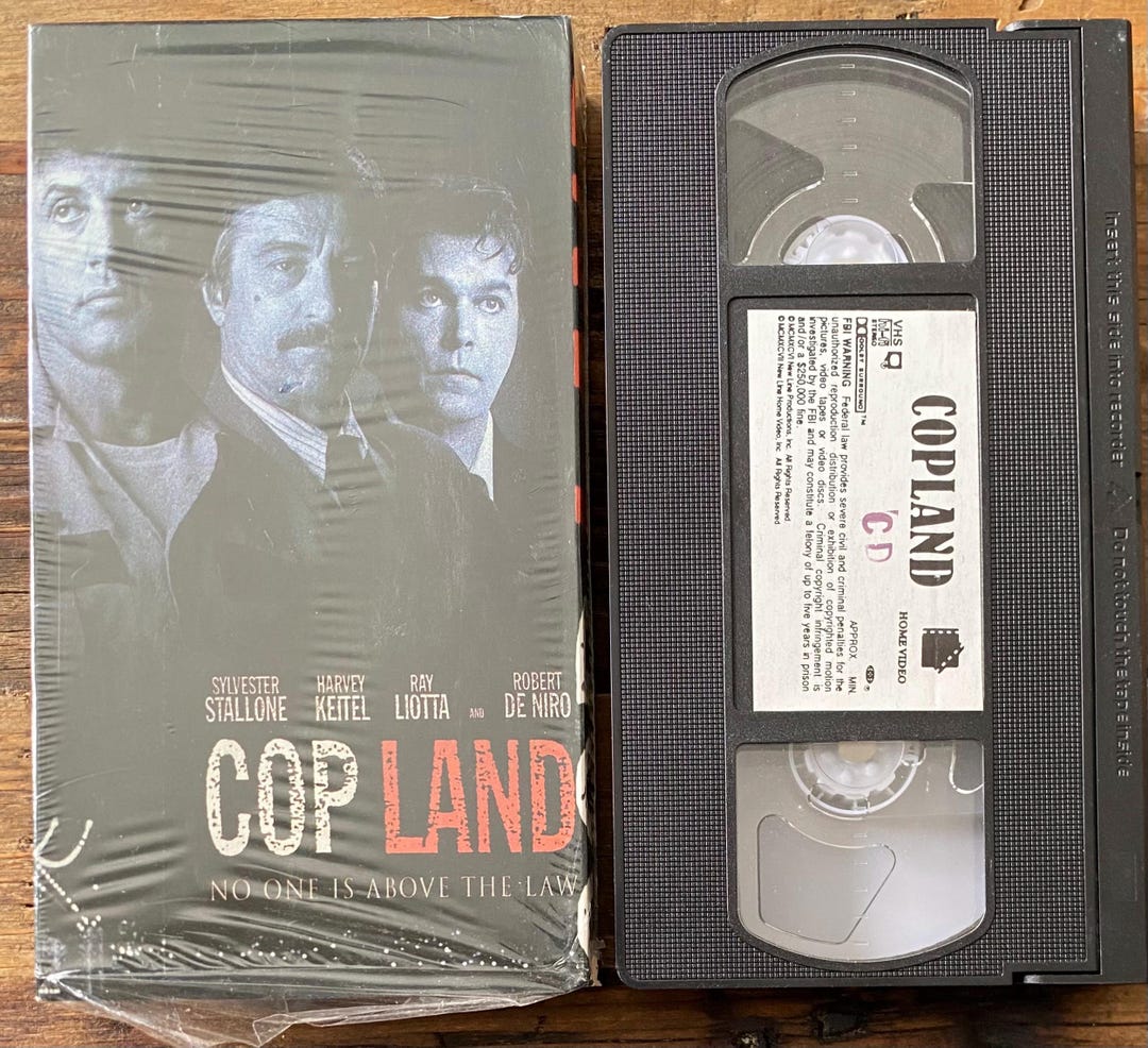 Cop Land VHS Deniro, Stallone, Liotta - Etsy
