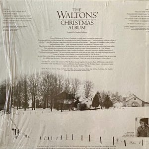 The Waltons Christmas Album LP - Etsy