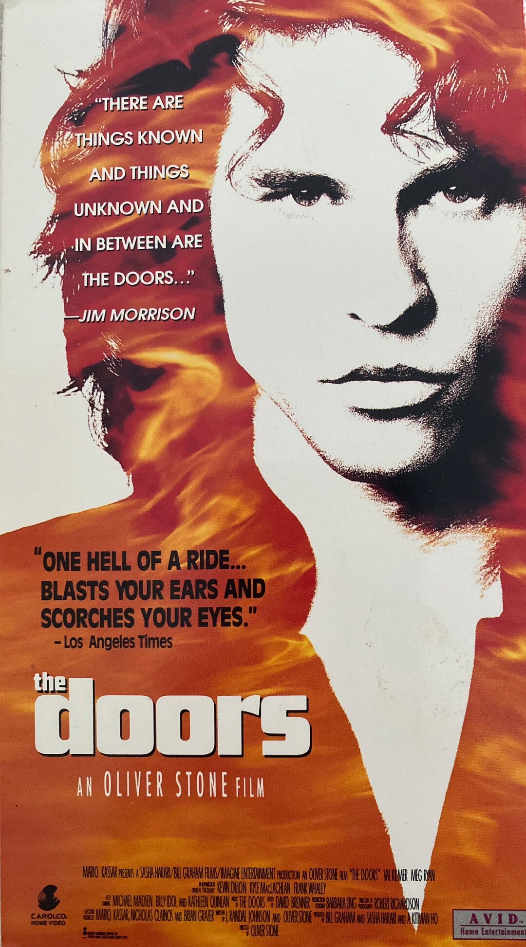 The Doors VHS - Etsy