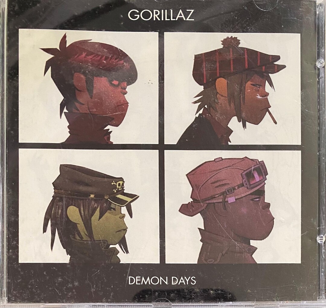 Gorillaz Demon Days CD - Etsy