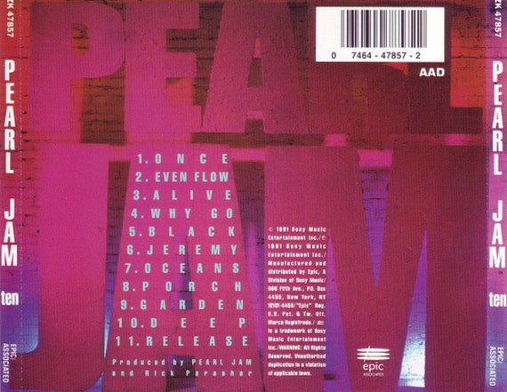 Pearl Jam Ten