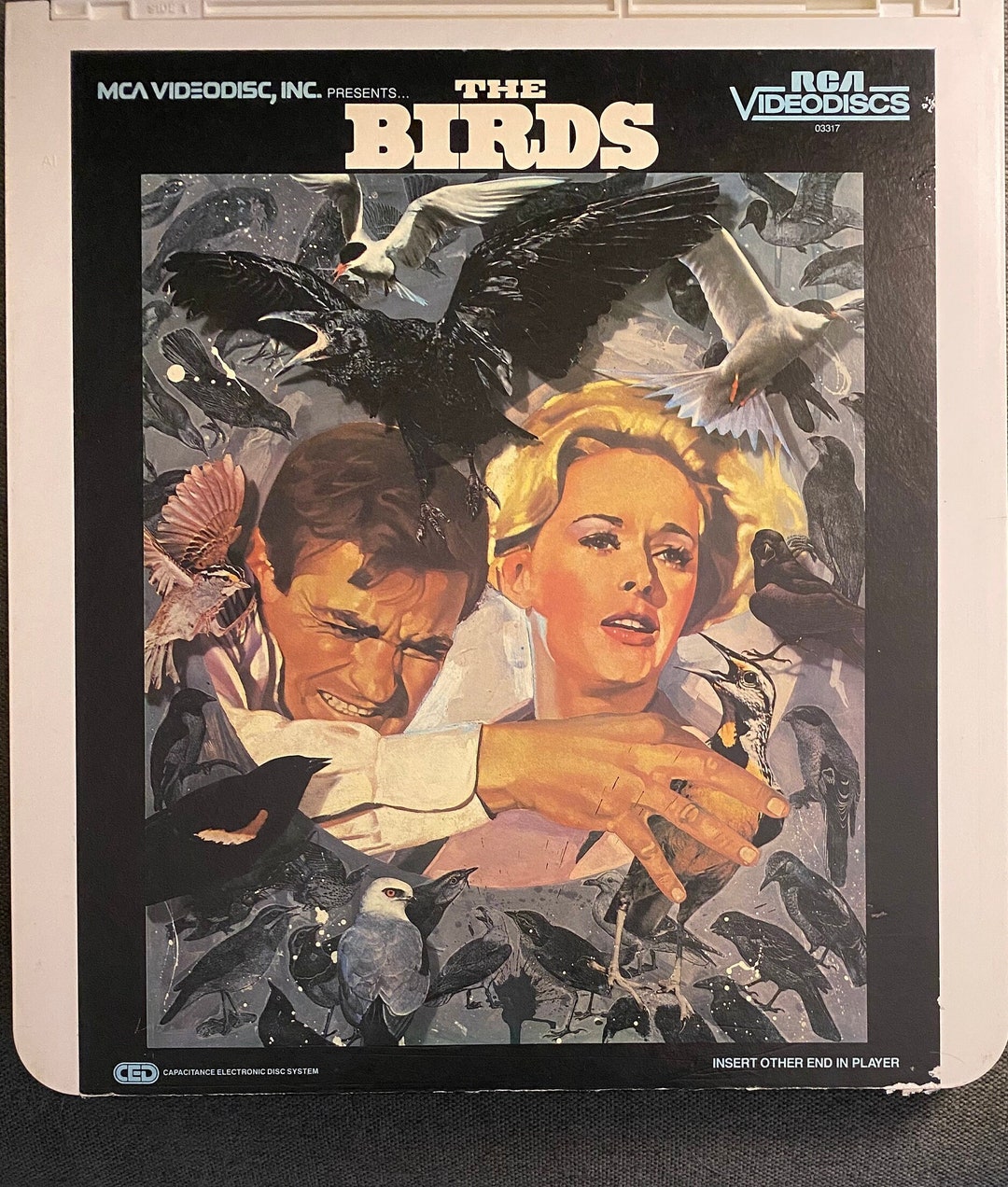 Hitchcock the Birds MCA Videodisc - Etsy