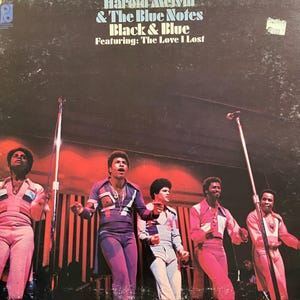 Harold Melvin & the Blue Notes Black and Blue LP - Etsy