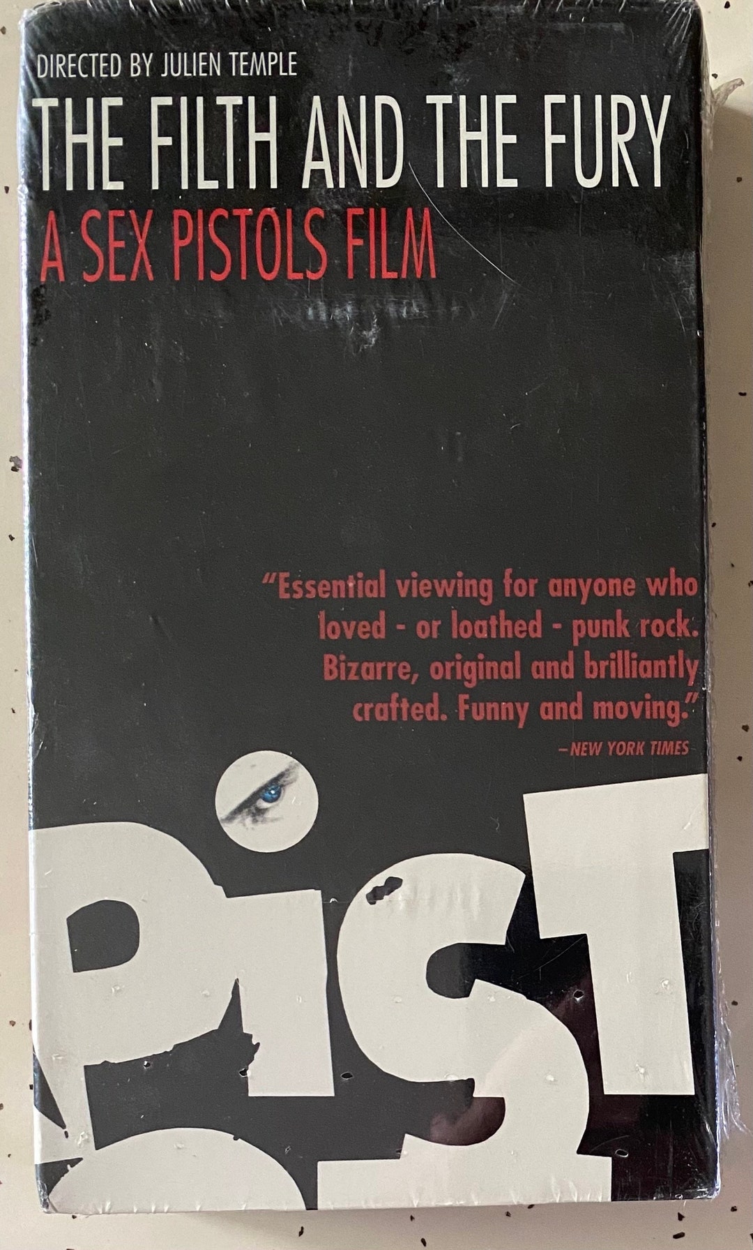 The Filth And The Fury A Sex Pistols Film Vhs Sealed Etsy 8169