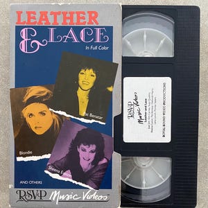 Leather & Lace VHS Joan Jett, Debbie Harry, Pat Benatar - Etsy