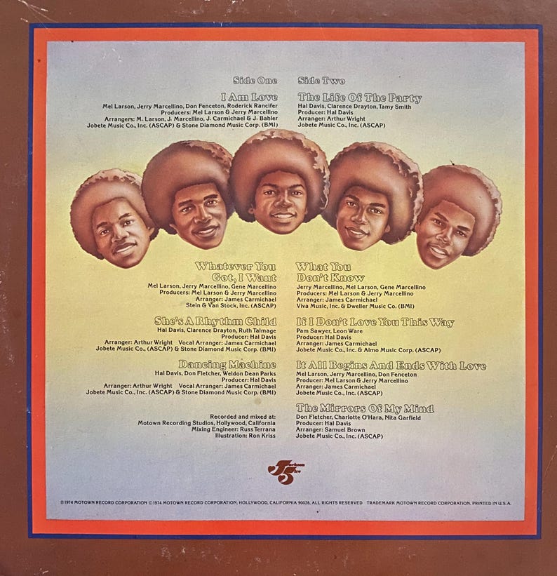 Jackson 5ive Dancing Machine LP - Etsy