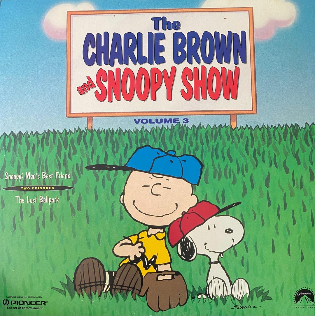 The Charlie Brown and Snoopy Show Volume 3 Laserdisc - Etsy