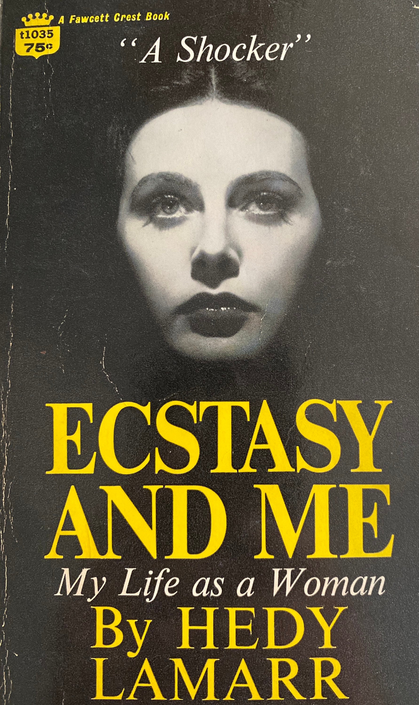 Hedy Lamarr Ecstasy Poster