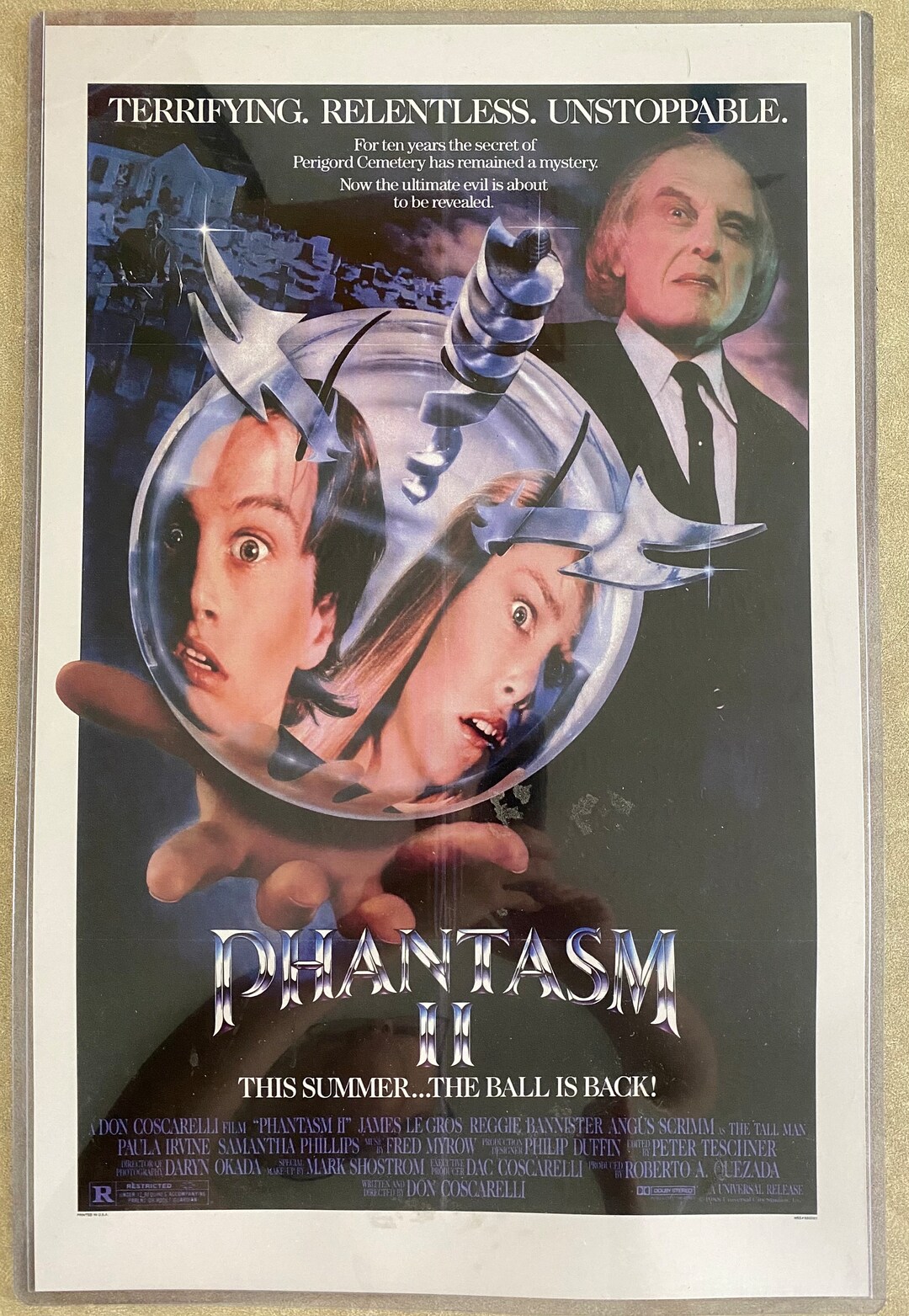 Phantasm II Laminated Movie Poster - Etsy
