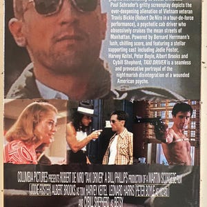 Taxi Driver VHS - Etsy