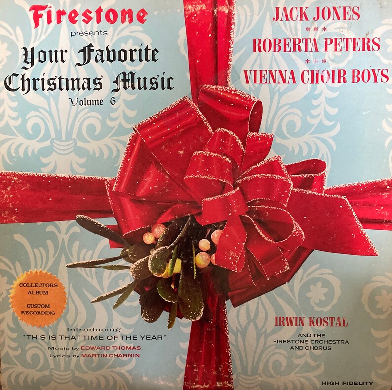 Firestone Presents Your Favorite Christmas Music Volume 6 LP - Etsy