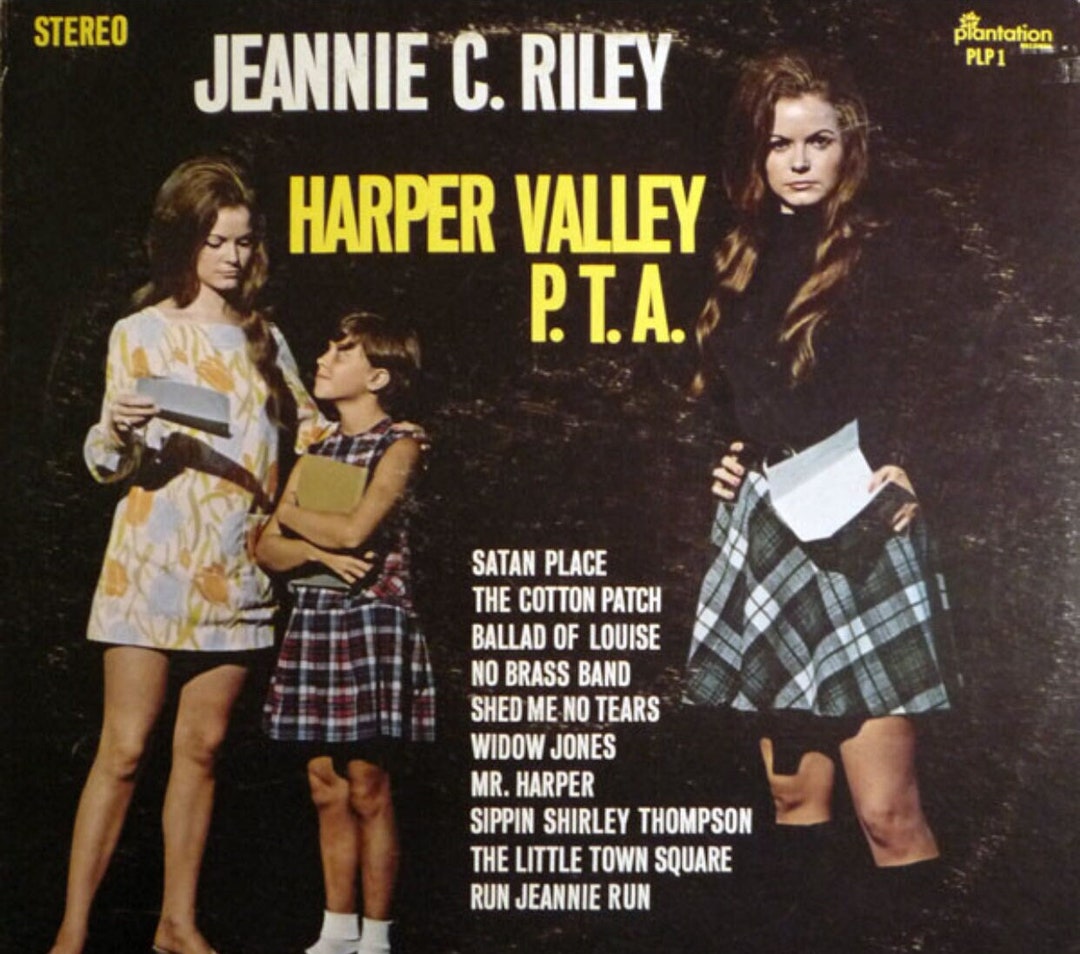 Jeannie C. Riley Harper Valley PTA LP - Etsy