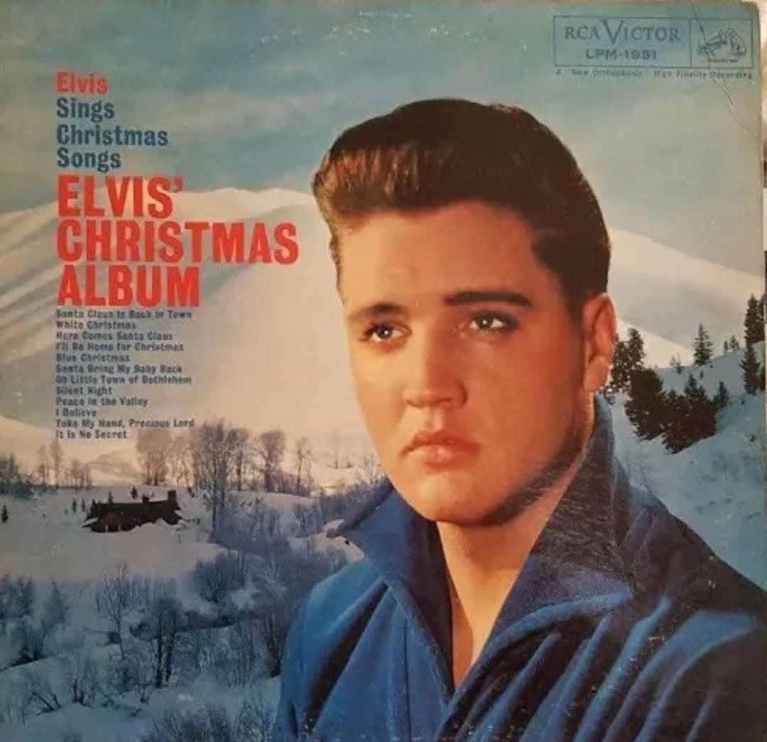 Elvis’ Christmas Album LP - Etsy
