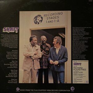 Shaft Soundtrack Isaac Hayes LP - Etsy