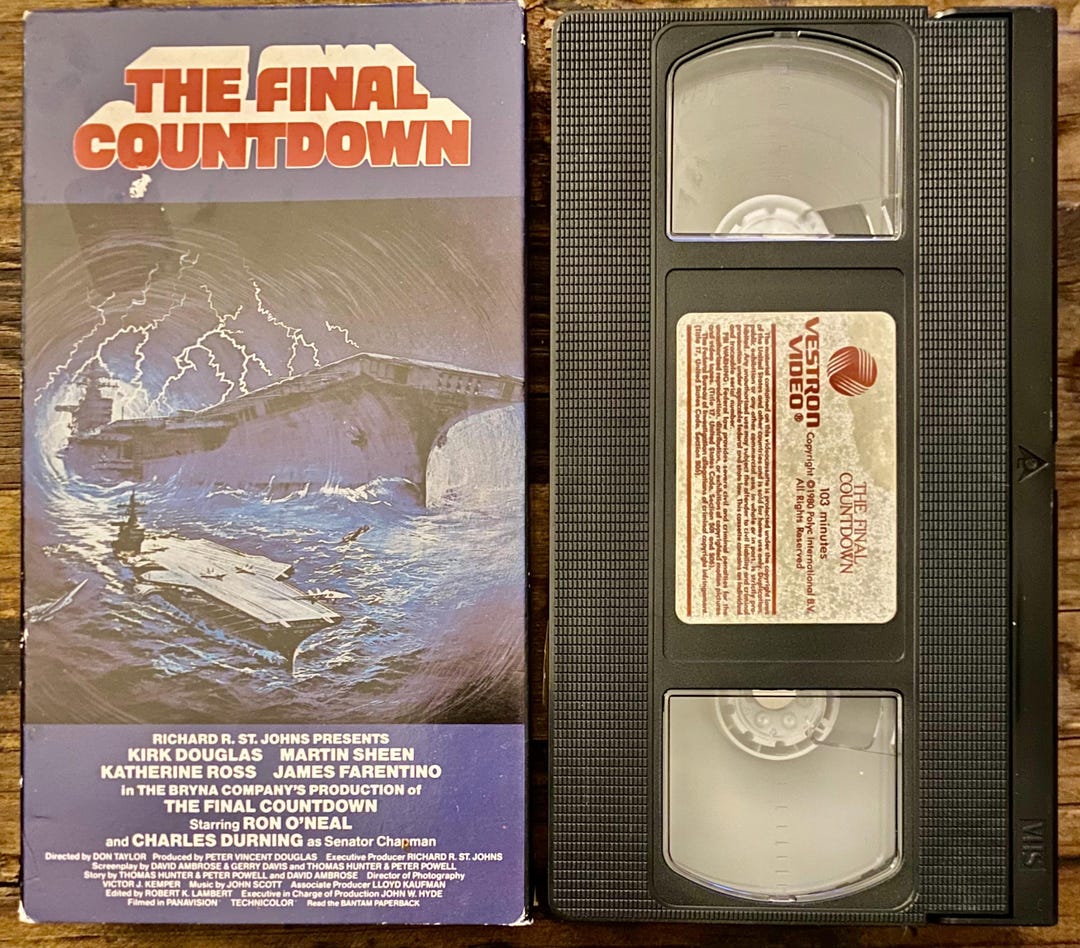 The Final Countdown VHS - Etsy