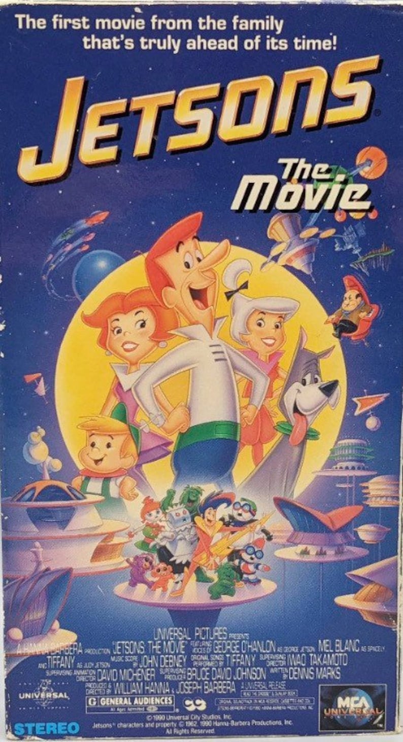 Jetsons the Movie VHS - Etsy