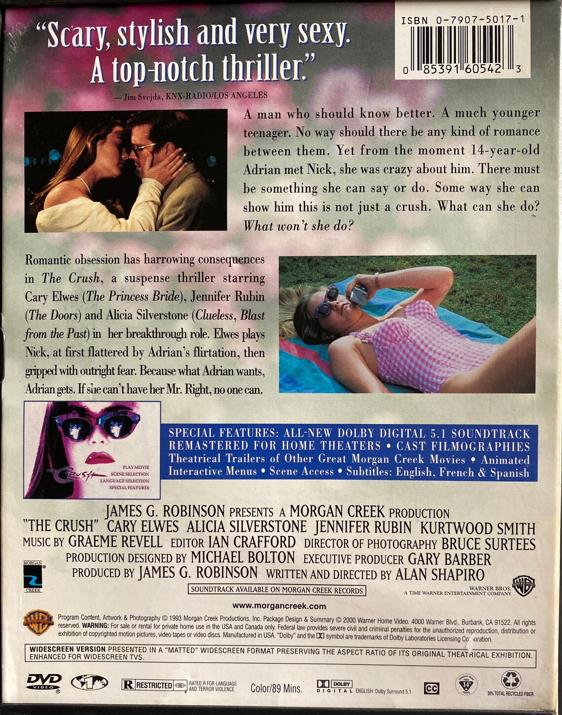 The Crush DVD - Etsy