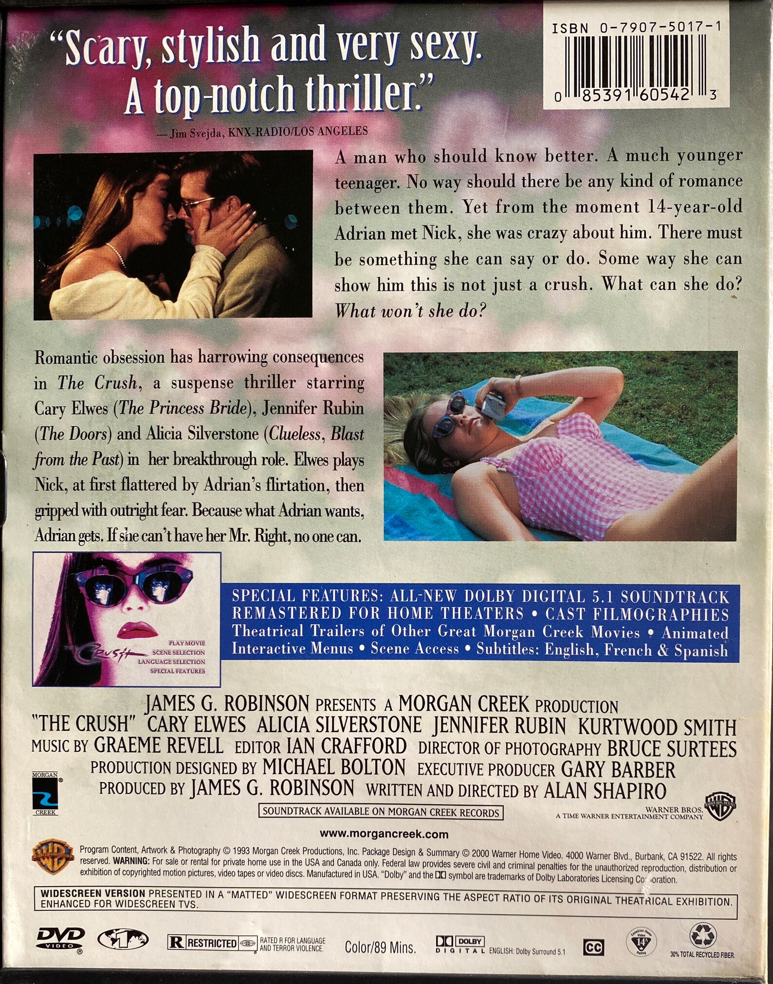 The Crush DVD - Etsy