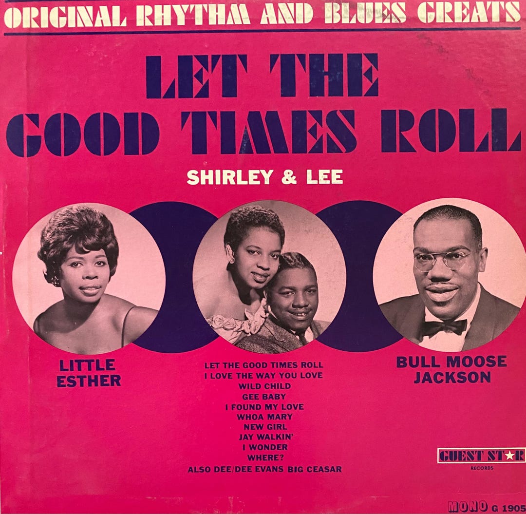 Shirley & Lee Let the Good Times Roll LP - Etsy