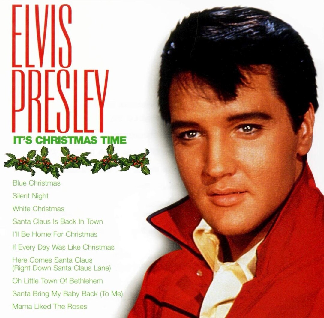 Elvis It’s Christmas Time CD - Etsy