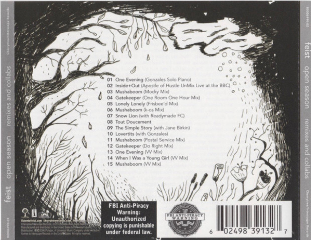 Feist Open Season CD - Etsy