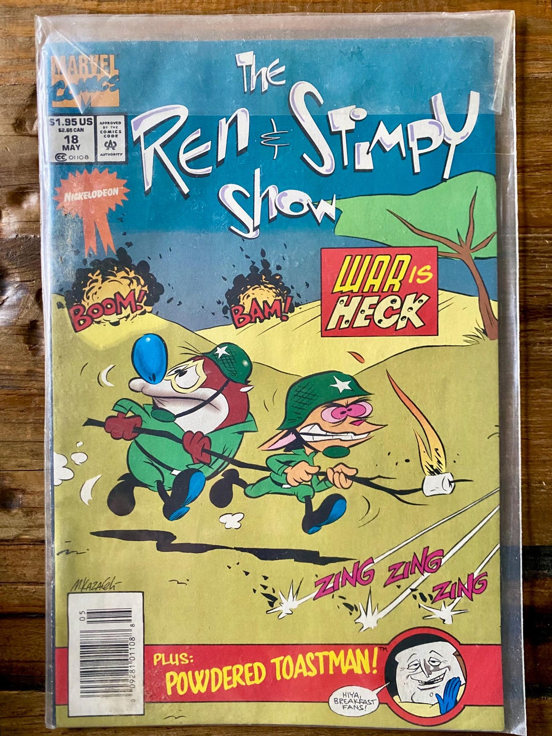 The Ren & Stimpy Show #18 Comic Book May 1994 MINT - Etsy