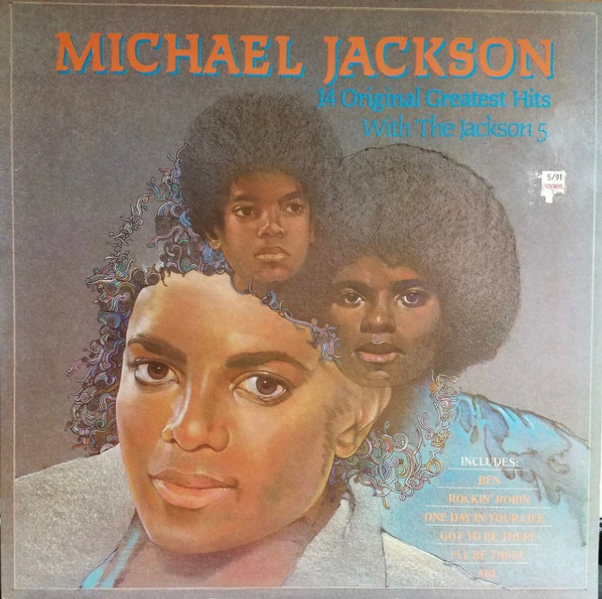 Michael Jackson Ben Album Cover