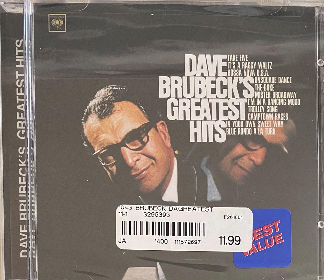 Dave Brubeck’s Greatest Hits CD SEALED - Etsy